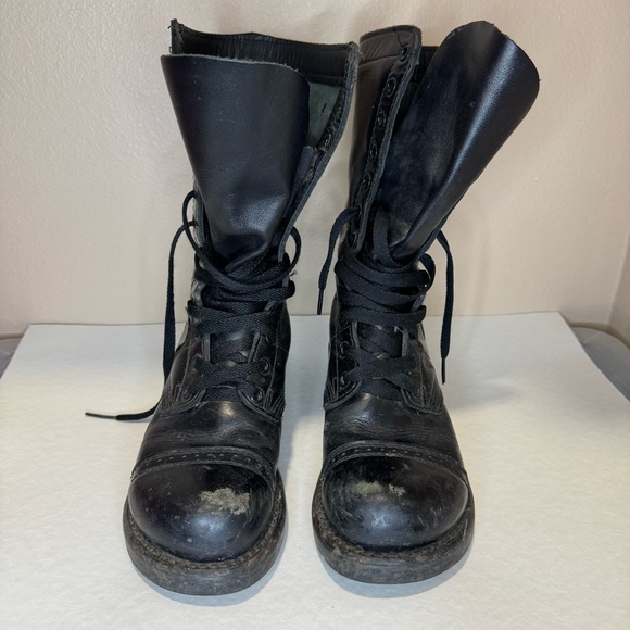 Corcoran | Shoes | Corcoran 515 Original Black Leather Combat Boots ...
